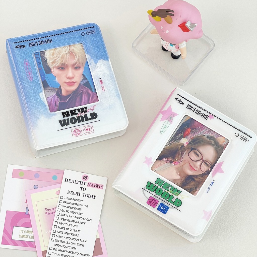 Jual [HARU] New World Series Kolbuk Binder Photocard Album Lucu Tempat ...