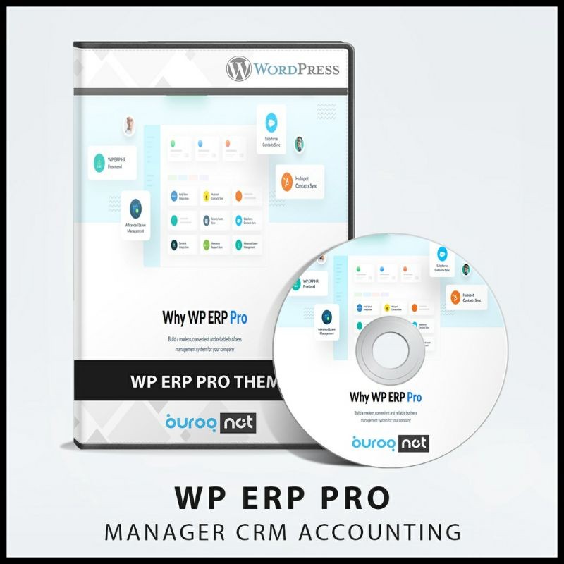 Jual WP ERP Pro - Manager CRM Accounting Included 9 Extensions - Unlimited Website - Wordpress ...