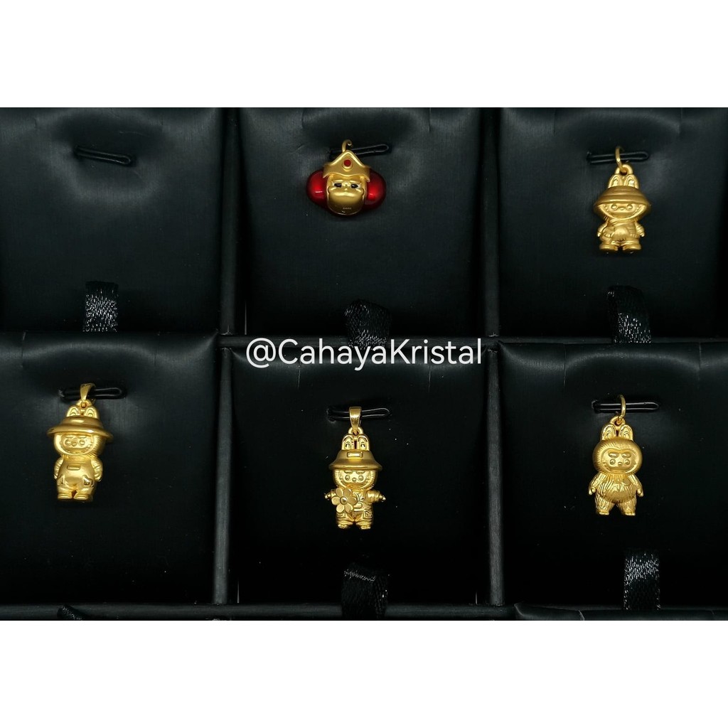 Jual Liontin / Charm Labubu / Princess Morbucks Crybaby Emas 24k HK ...
