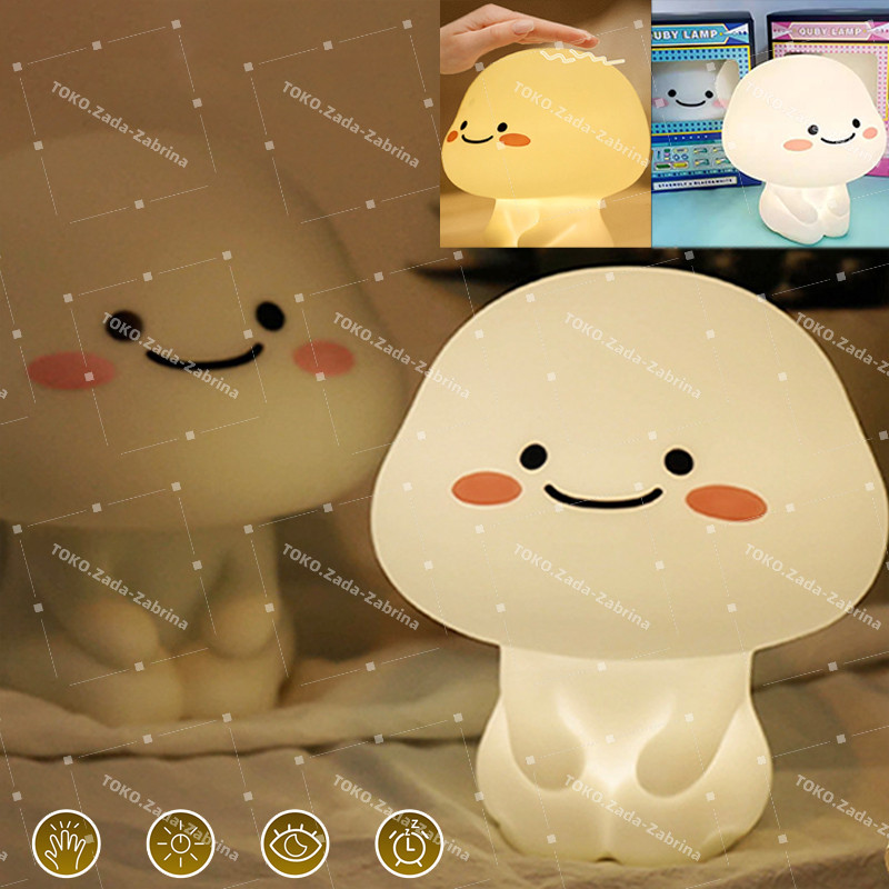 Jual READY STOCK Lampu Malam Silikon Lampu Tidur Quby Si Pentol Lamp ...