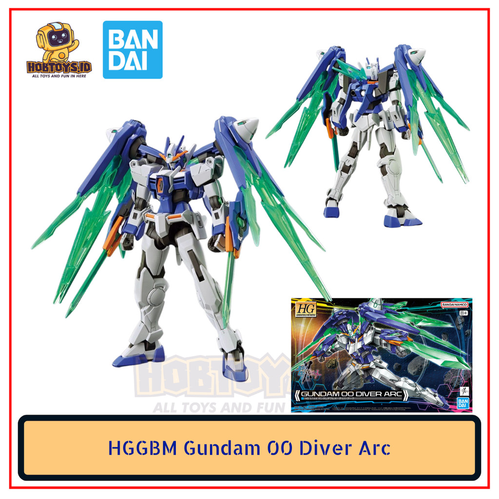 Jual HG Gundam 00 Diver Arc | Shopee Indonesia