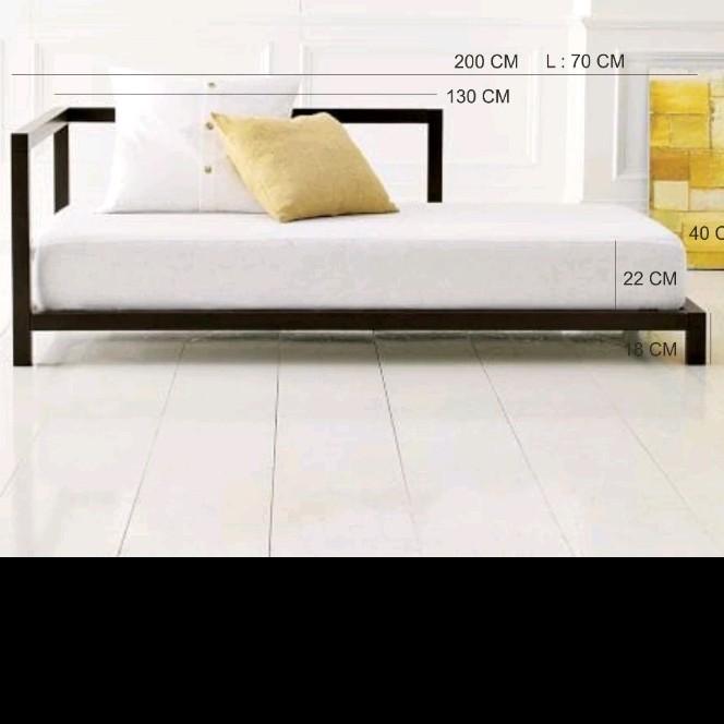 Jual sofa bed family rangka besi industri 4x4 - bantal | Mebel Jepara ...