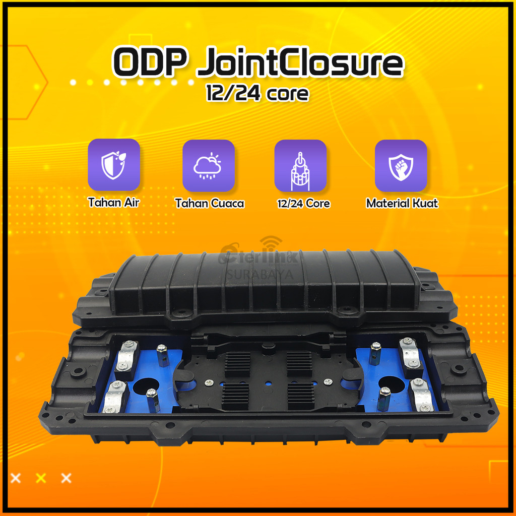 Jual Box Sambungan Fiber Optic // Joint Closure 12-24 Core // Terminal ...