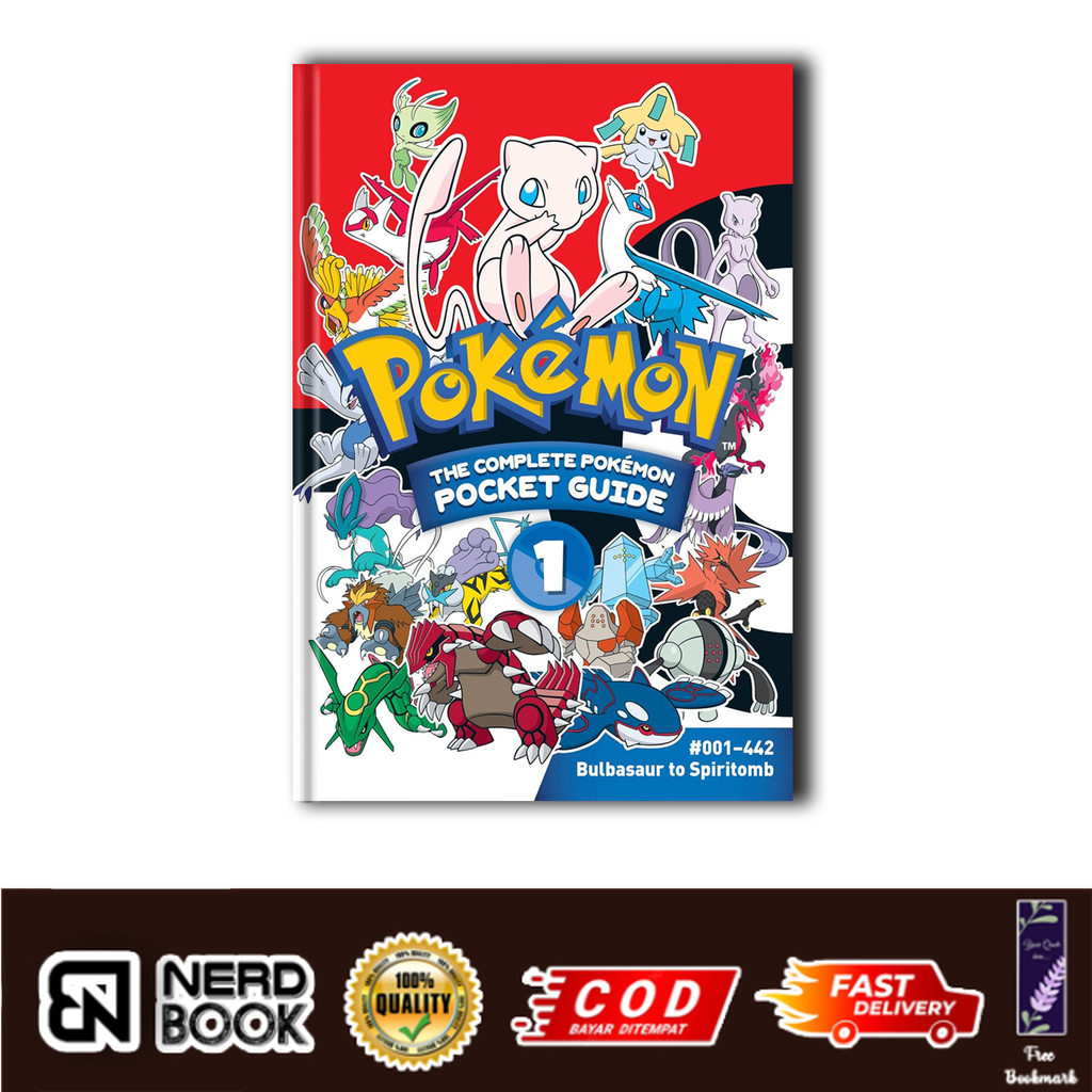 Jual Pokémon - The Complete Pokémon Pocket Guide v02 by Shogakukan ...