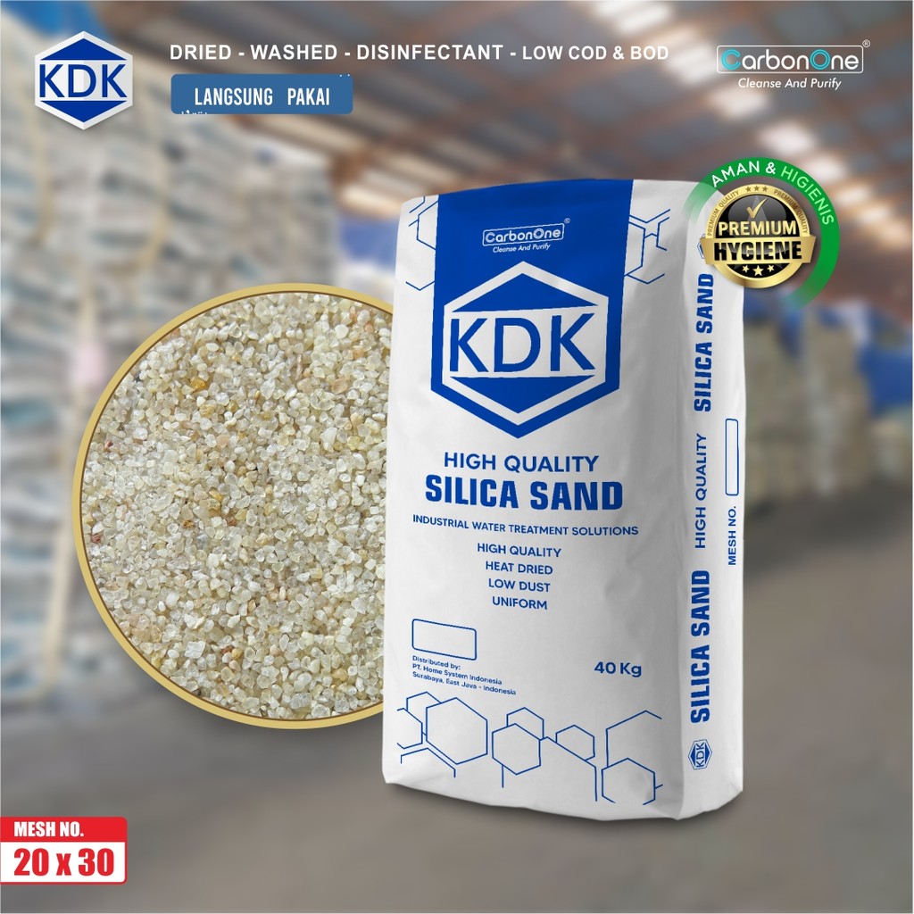 Jual Pasir Silika KDK isian 40Kg - filter penjernih air - Silica sand ...