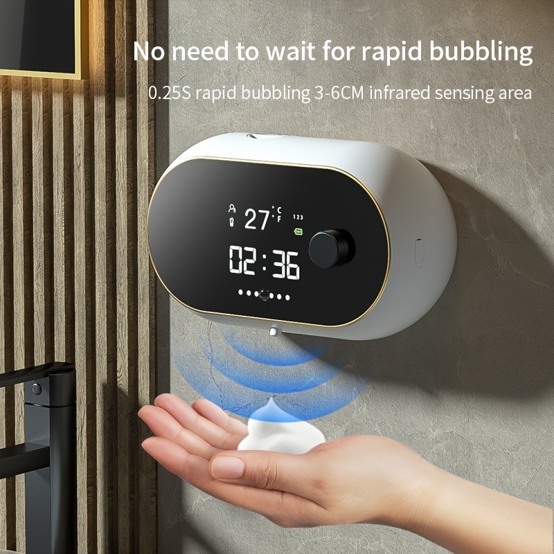 Jual Automatic Foaming Soap Dispenser 450ml Touchless Touch-Free Sensor ...