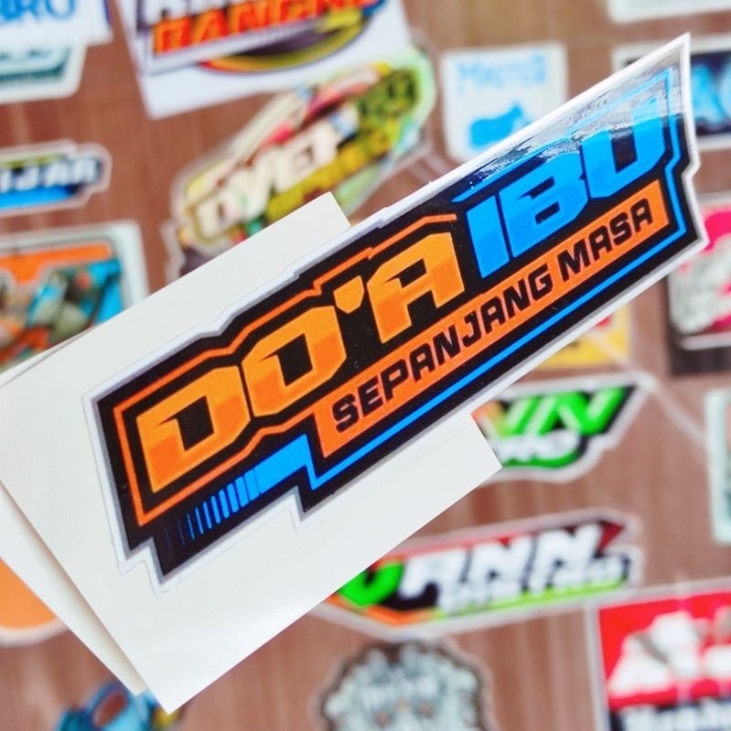 Jual STIKER DOA IBU / STIKER KATA KATA DOA IBU / STIKER KATA VIRAL ...