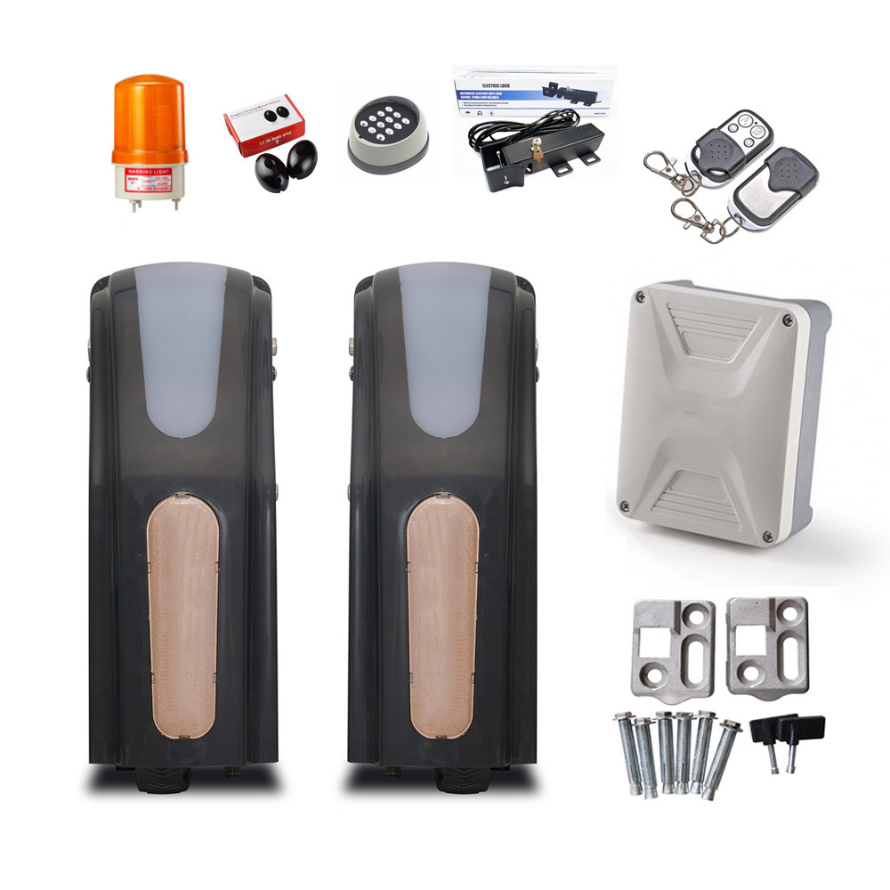 Jual Ground Wheel Swing Gate Opener, Electric Auto Dual Gate Motor ...