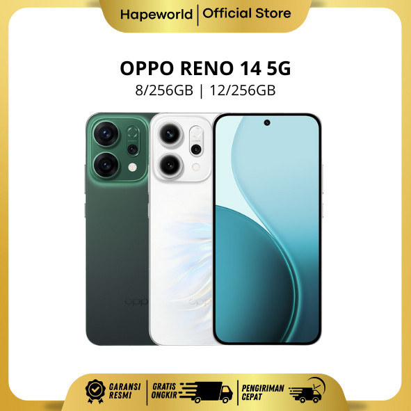 Jual OPPO RENO 14 5G (8/256GB) (12/256GB) - GARANSI RESMI | Shopee Indonesia