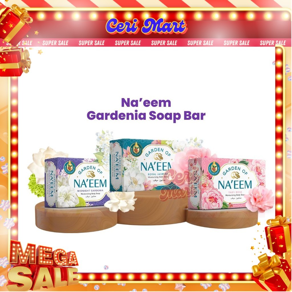 Jual Naeem Sabun Batang Garden Anti bacterial Bar Soap 75gr | Sabun ...