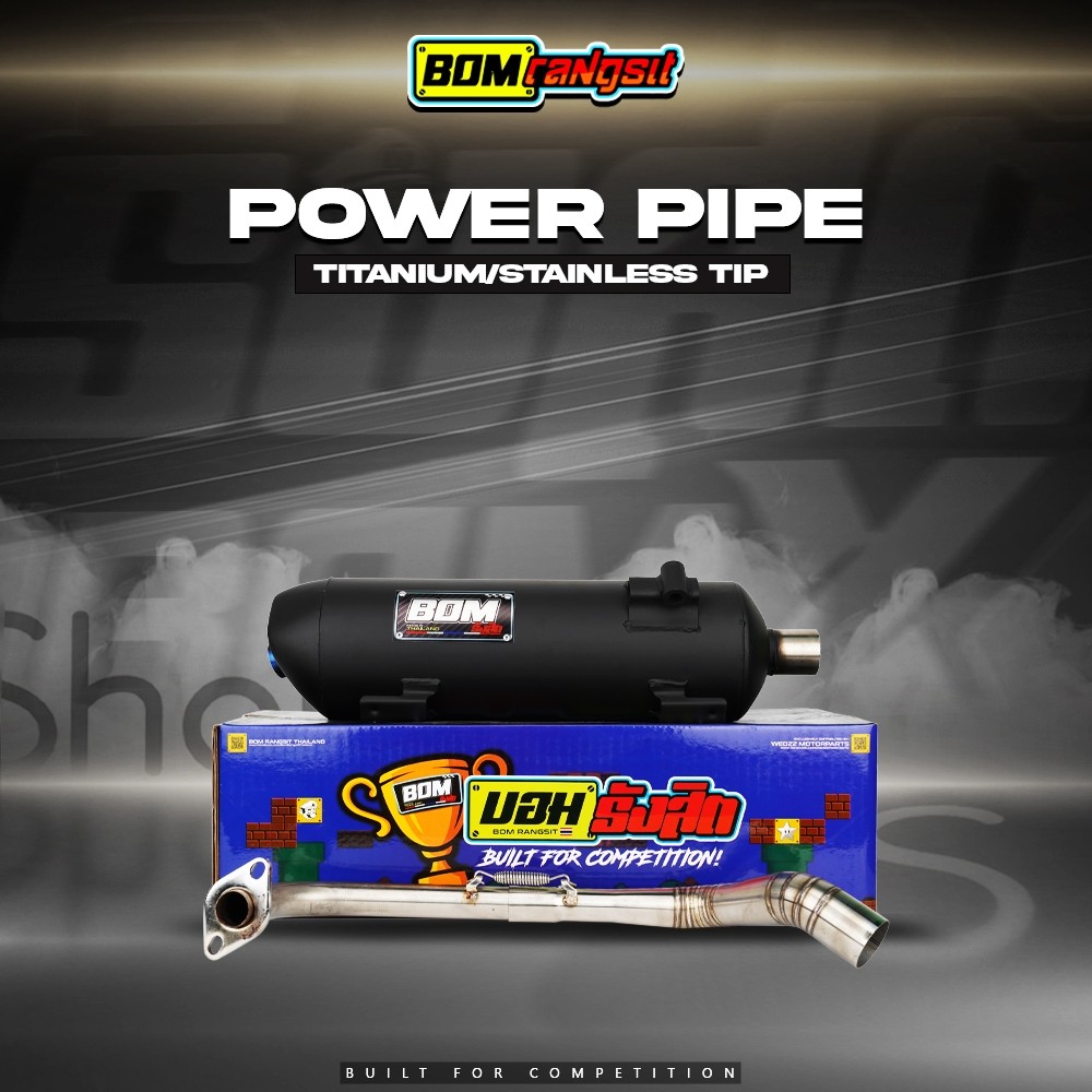 Jual v1 Bom Rangsit Power Pipe Exhaust System Motorcycle Parts For ...