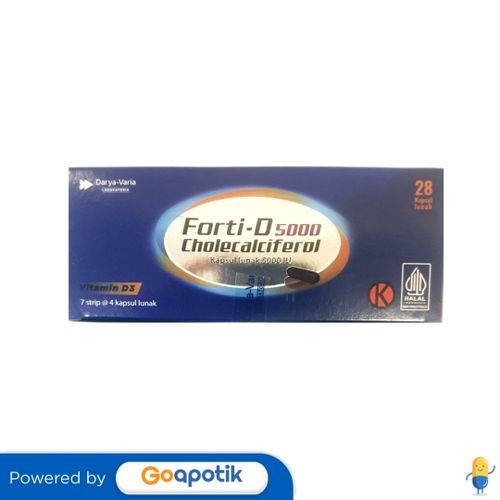 Jual Forti-D 5000 Iu Box 28 Kapsul | Shopee Indonesia
