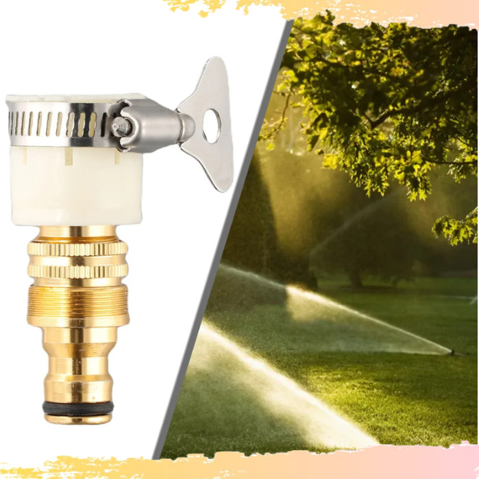 Jual DEEPUMP Adapter Keran Air Universal Hose Tap Adapters Faucet 15 ...