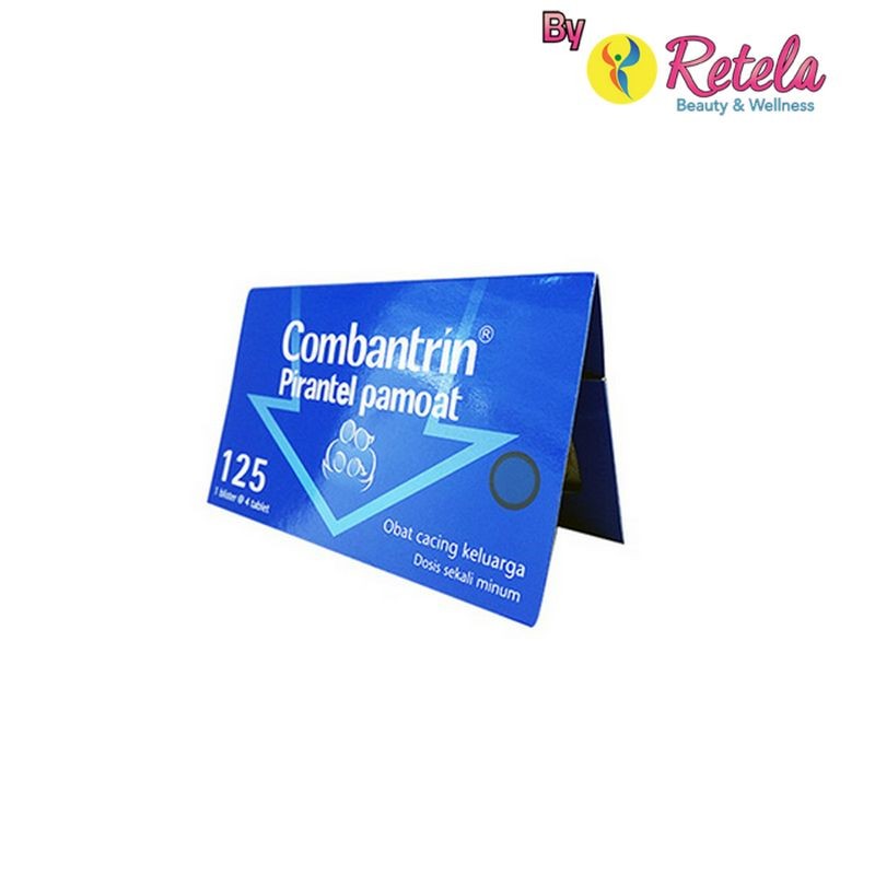 Jual COMBANTRIN TAB. 125 MG/ OBAT CACING | Shopee Indonesia