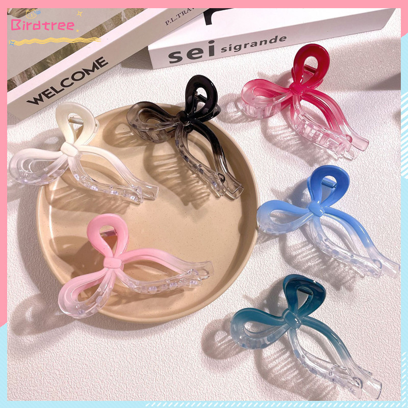 Jual COD Klip Rambut Busur Klip Hiu Besar Klip Hiu Aksesori Rambut ...