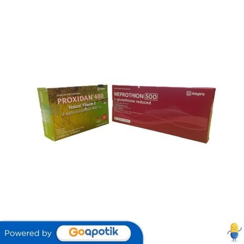 Jual Proxidan 400 Ui Box 30 Kapsul + Meprothion 500 Mg Box 30 Tablet ...