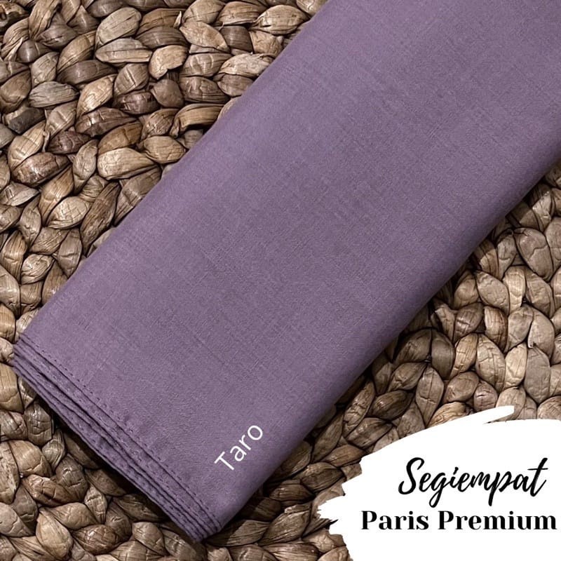 Jual [𝗚𝗹𝗮𝗺𝗼𝗿𝗮] Kerudung Paris Premium Anti Letoy Warna Taro Mauve ...