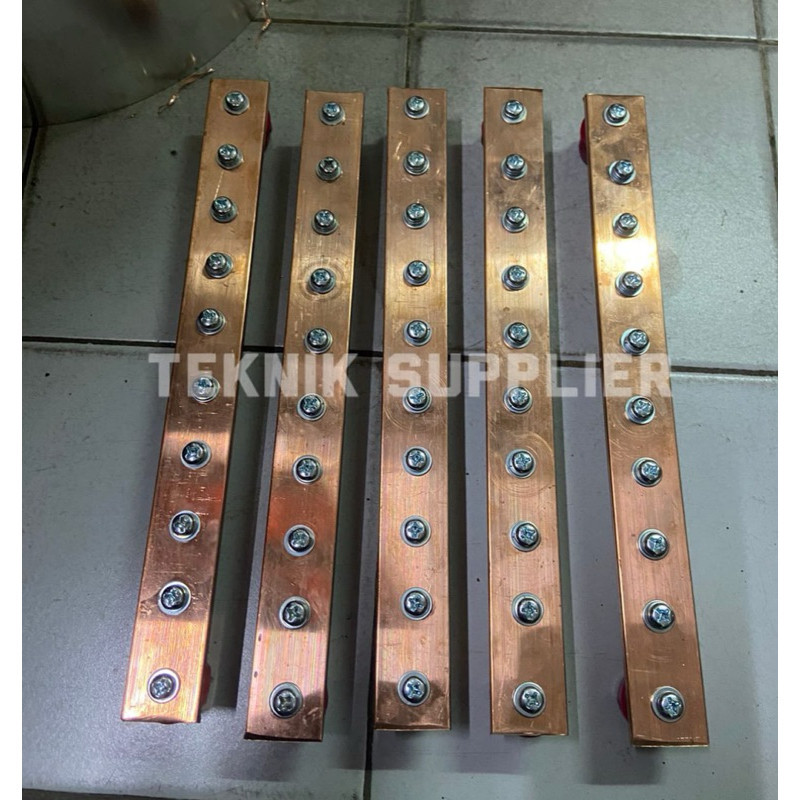 Jual Busbar tembaga 200 x 20 x 4mm tembaga murni | Shopee Indonesia