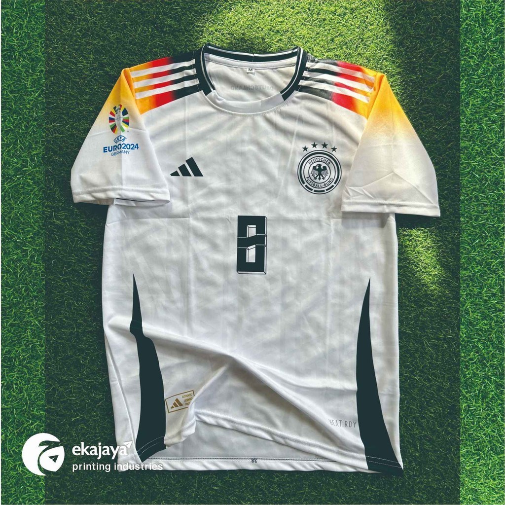 Jual JERSEY JERMAN HOME 2024 EURO FULL PRINTING FREE NAMESET NICKNAME NAMA NOMOR PUNGGUNG ...