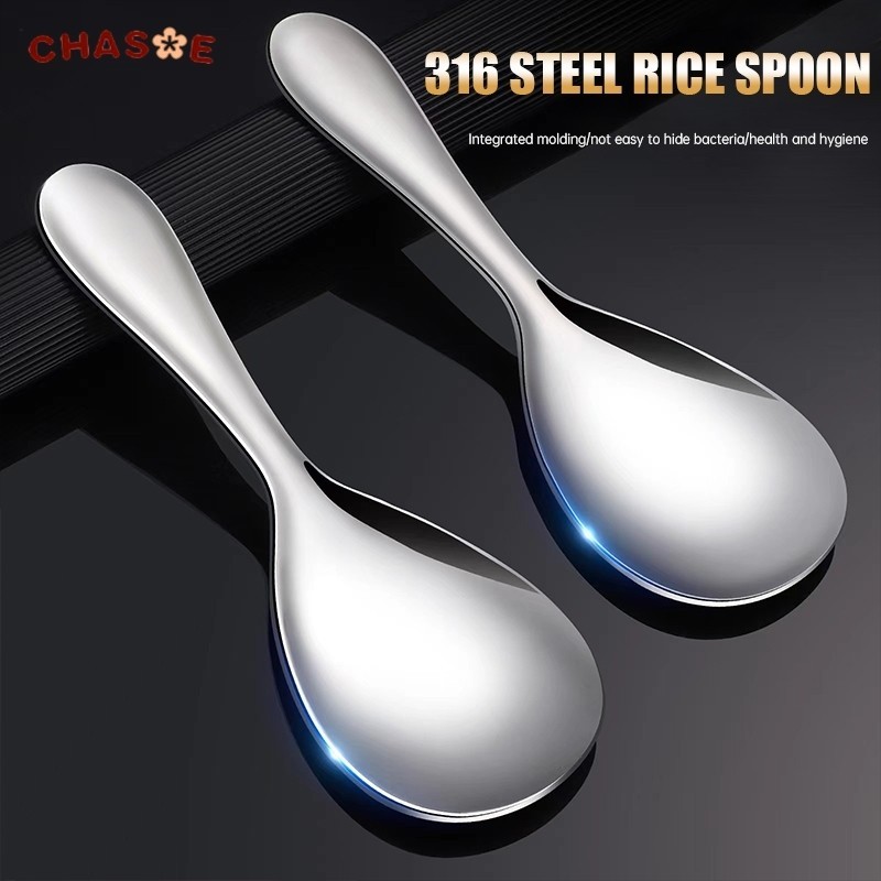 Jual Sendok Bulat Stainless Steel Tebal / Sendok Bulat Nasi Anti ...