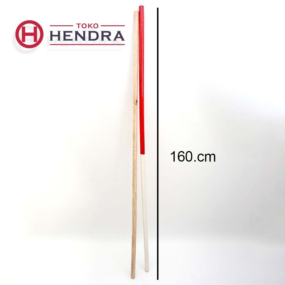 Jual Tongkat pramuka / Toya pramuka bahan kayu randu polos dan merah ...