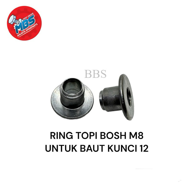 Jual RING BOS M8 BAUT 12 WASH TOPI ORIGINAL UNTUK BAUT KUNCI 12 lubang ...