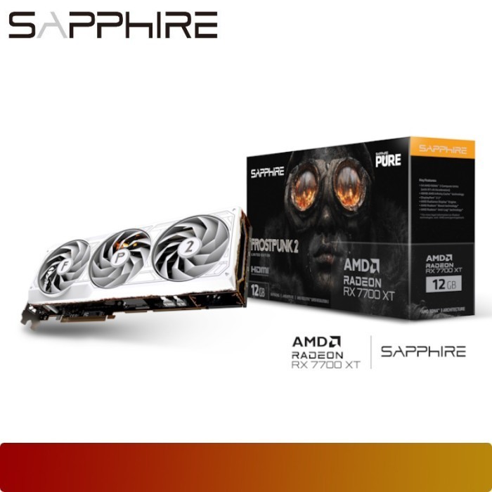 Jual SAPPHIRE PURE AMD Radeon RX 7700 XT 12GB Frostpunk 2 Edition ...