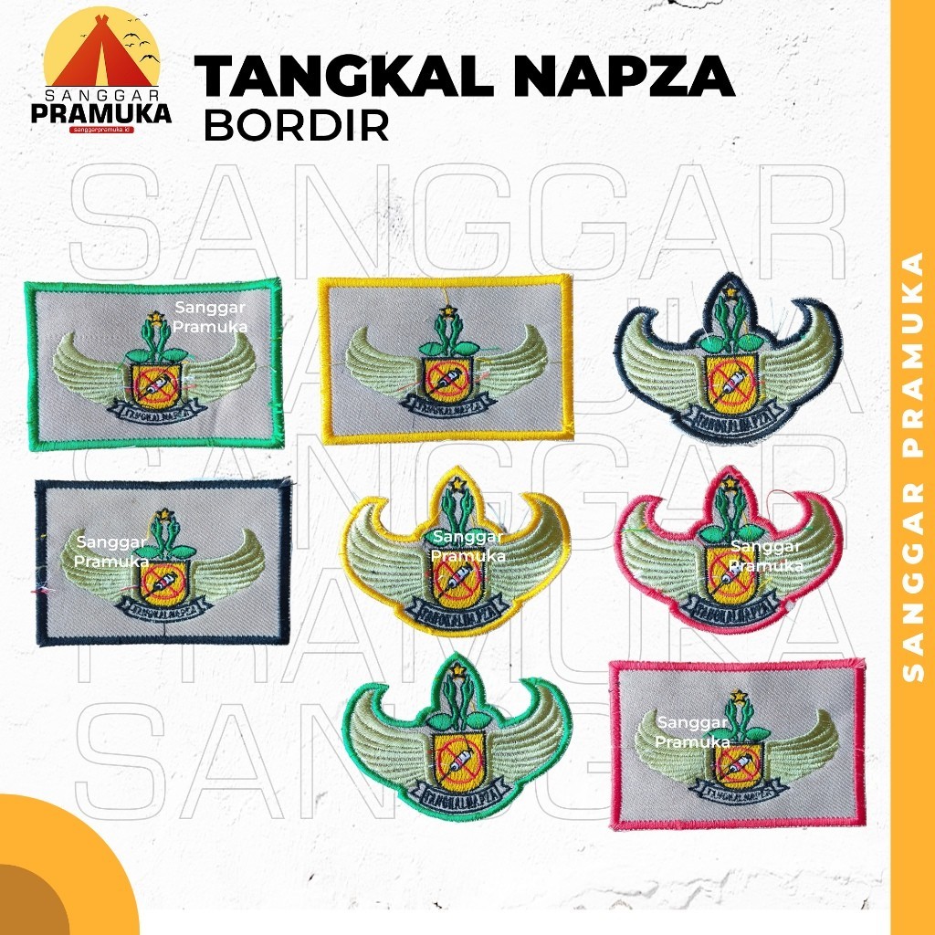 Jual Logo Tangkal Napza - Wing Tangkal Napza Bordir - Tangkal Napza ...