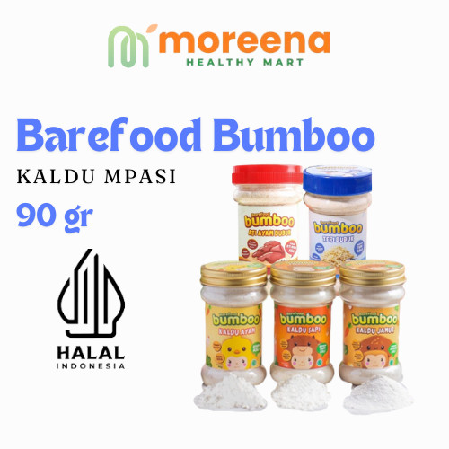 Jual Barefood - BUMBOO KALDU AYAM, SAPI, JAMUR MPASI 90G - TANPA GULA ...