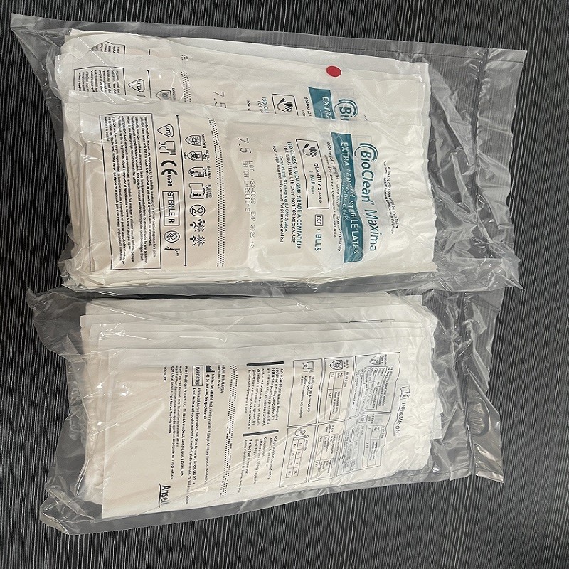 Jual Ansell BioClean Maxima BLLS (10 pairs) Disposable Latex Cleanroom ...