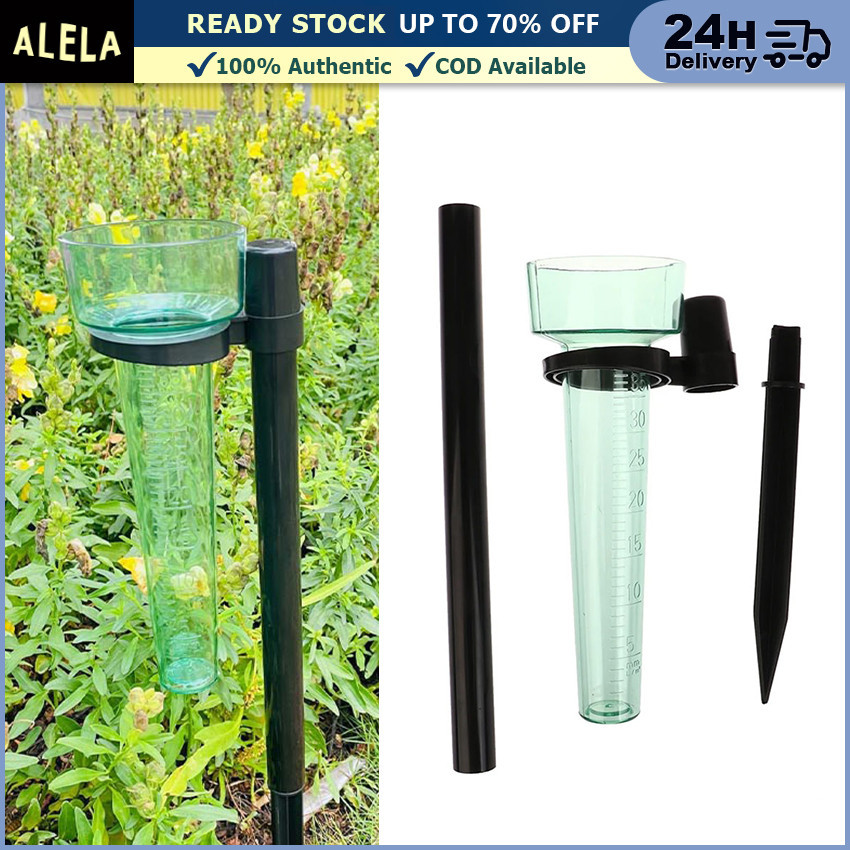 Jual Alat Ukur Curah Hujan Transparan Bahan Plastik / Rain Gauge ...