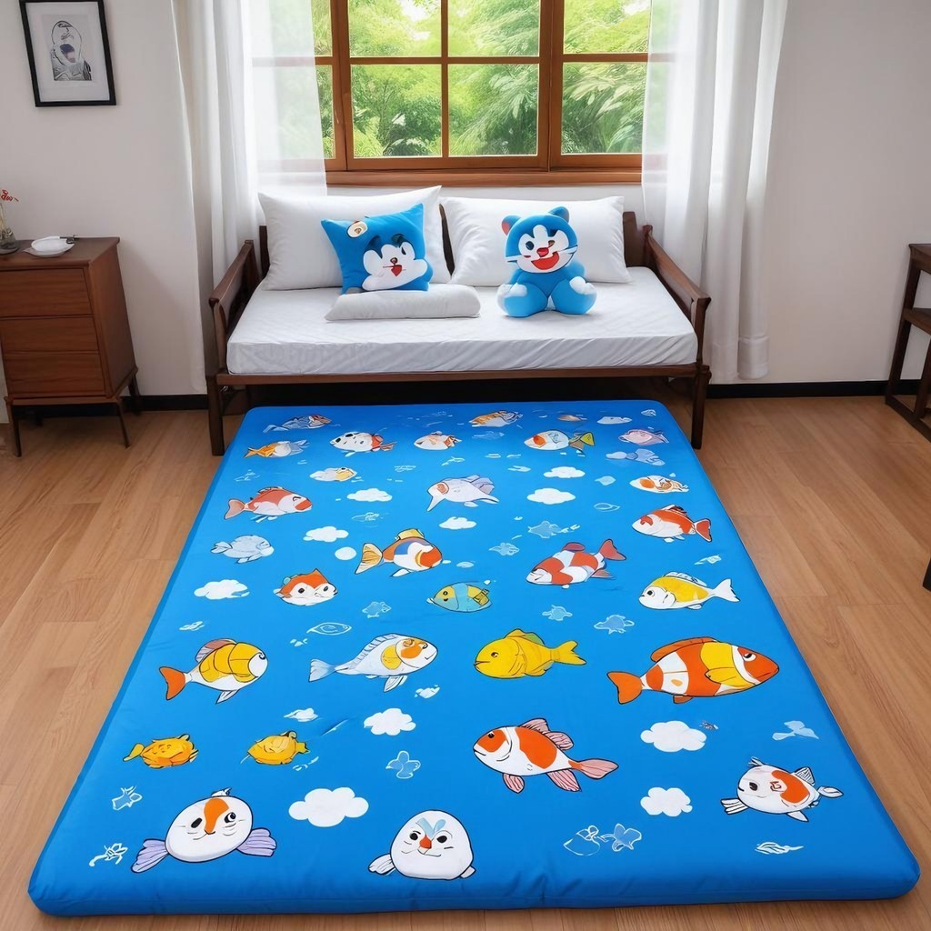 Jual Kasur Busa 200x150cm Royalfoam Motif Karakter Kasur Lipat ...