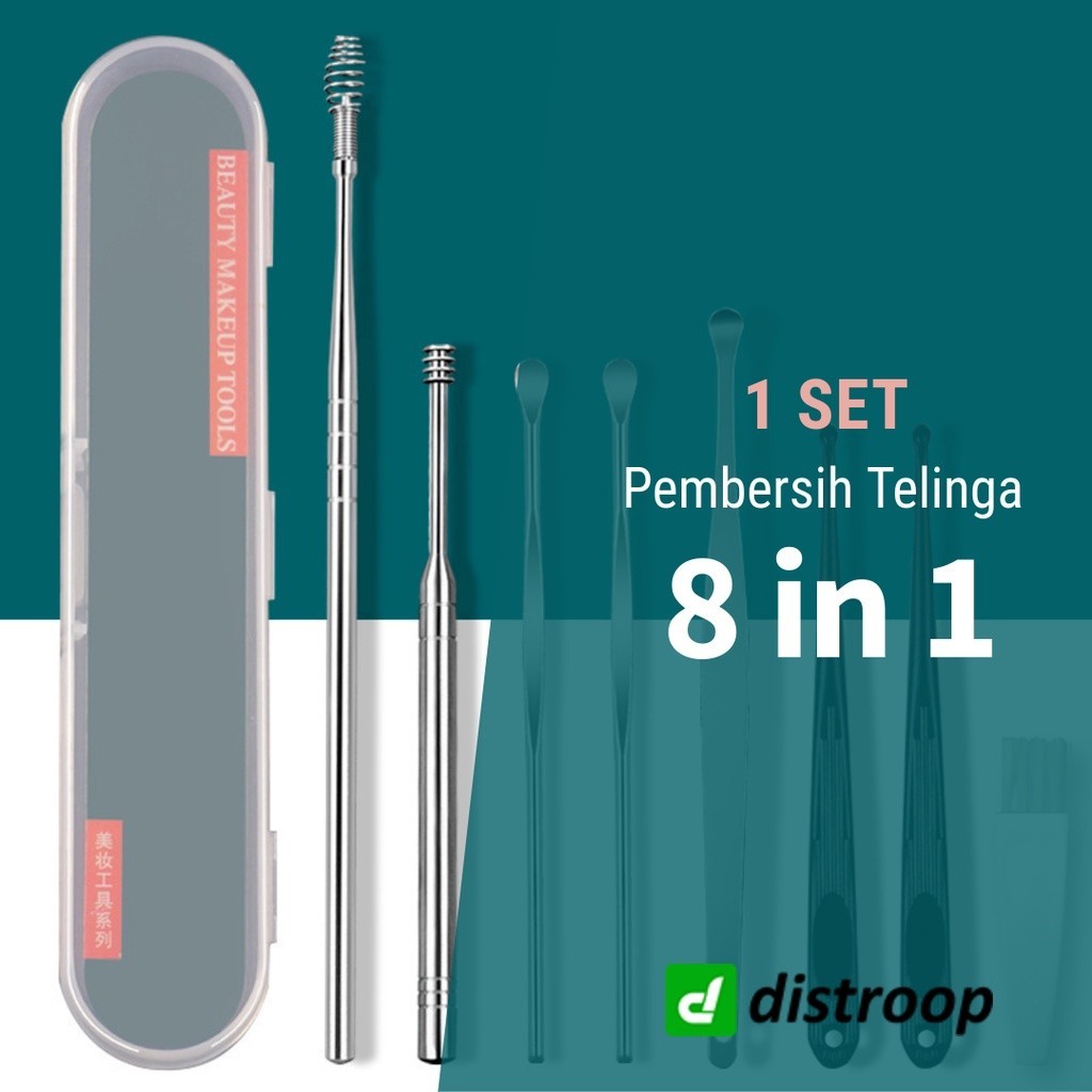 Jual Korek Kuping Besi Pembersih Telinga Besi Stainless | Shopee Indonesia