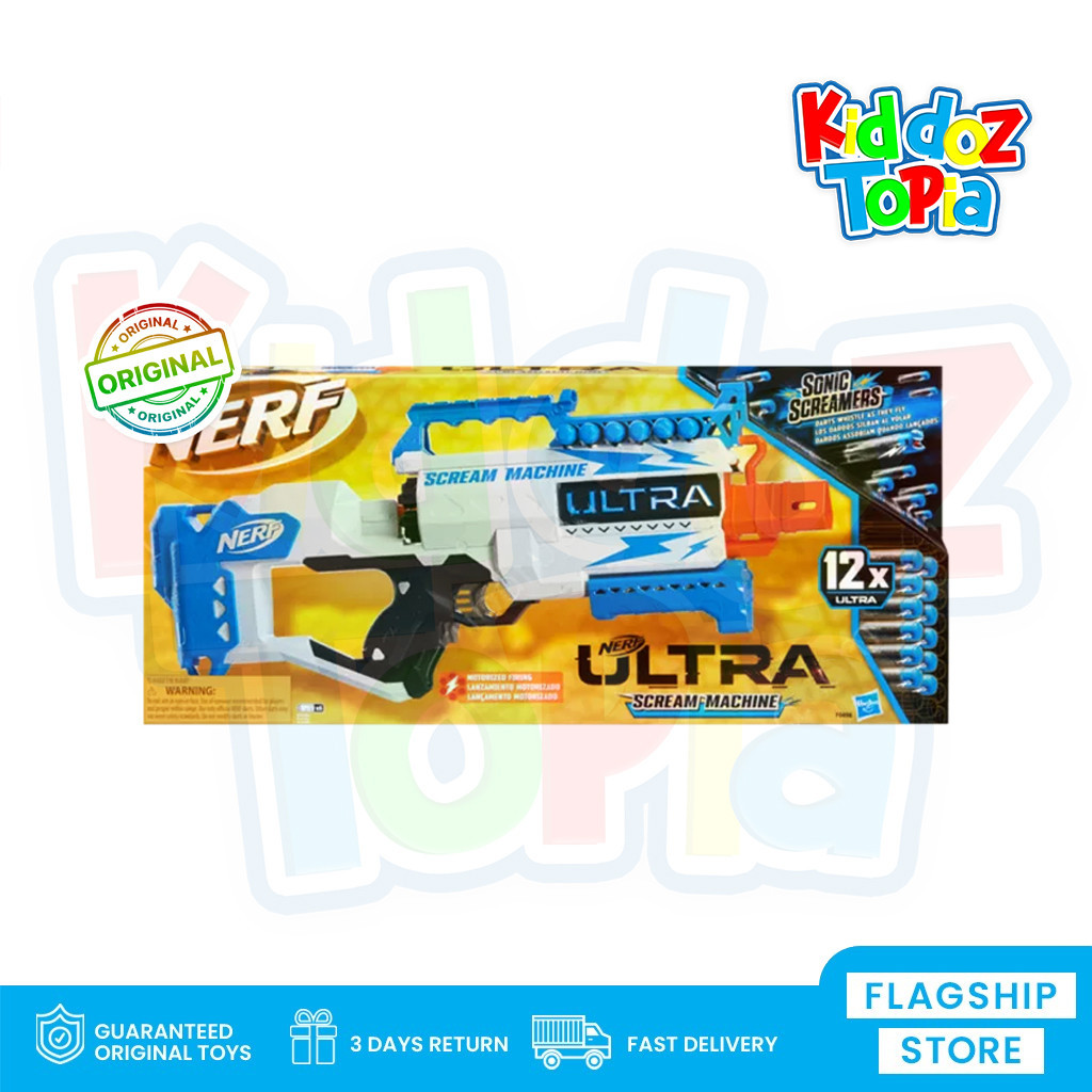 Jual Nerf Ultra Scream Machine Whistle Dart Blaster F0498 | Shopee ...