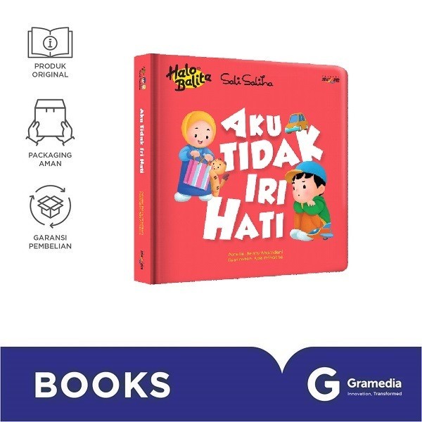 Jual Halo Balita Sali Saliha: Aku Tidak Iri Hati (Boardbook) | Shopee Indonesia