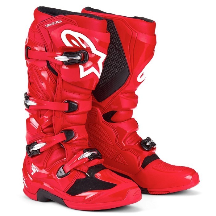 Jual ALPINESTARS TECH 7 MX25 BRIGHT RED ORIGINAL SEPATU ALPINESTARS ...