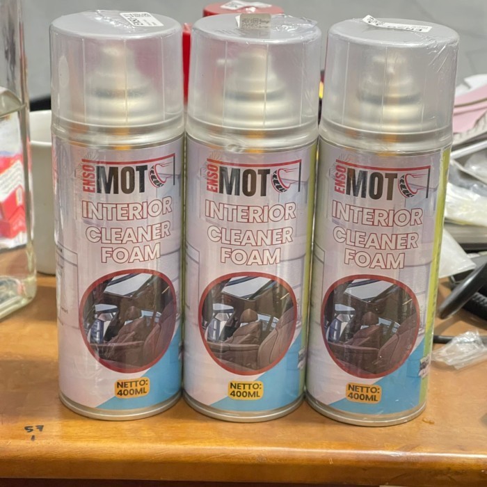 Jual ENSO MOTO Interior Cleaner Foam Cairan Busa Pembersih Mobil Clean ...