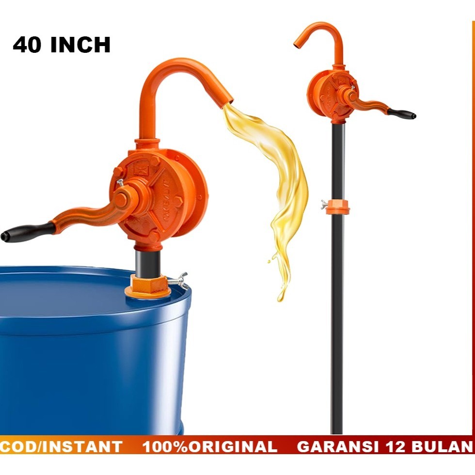 Jual 60CM Pompa Oli TOYOSAKI / Pompa Manual Putar / Pompa Drum Putar ...