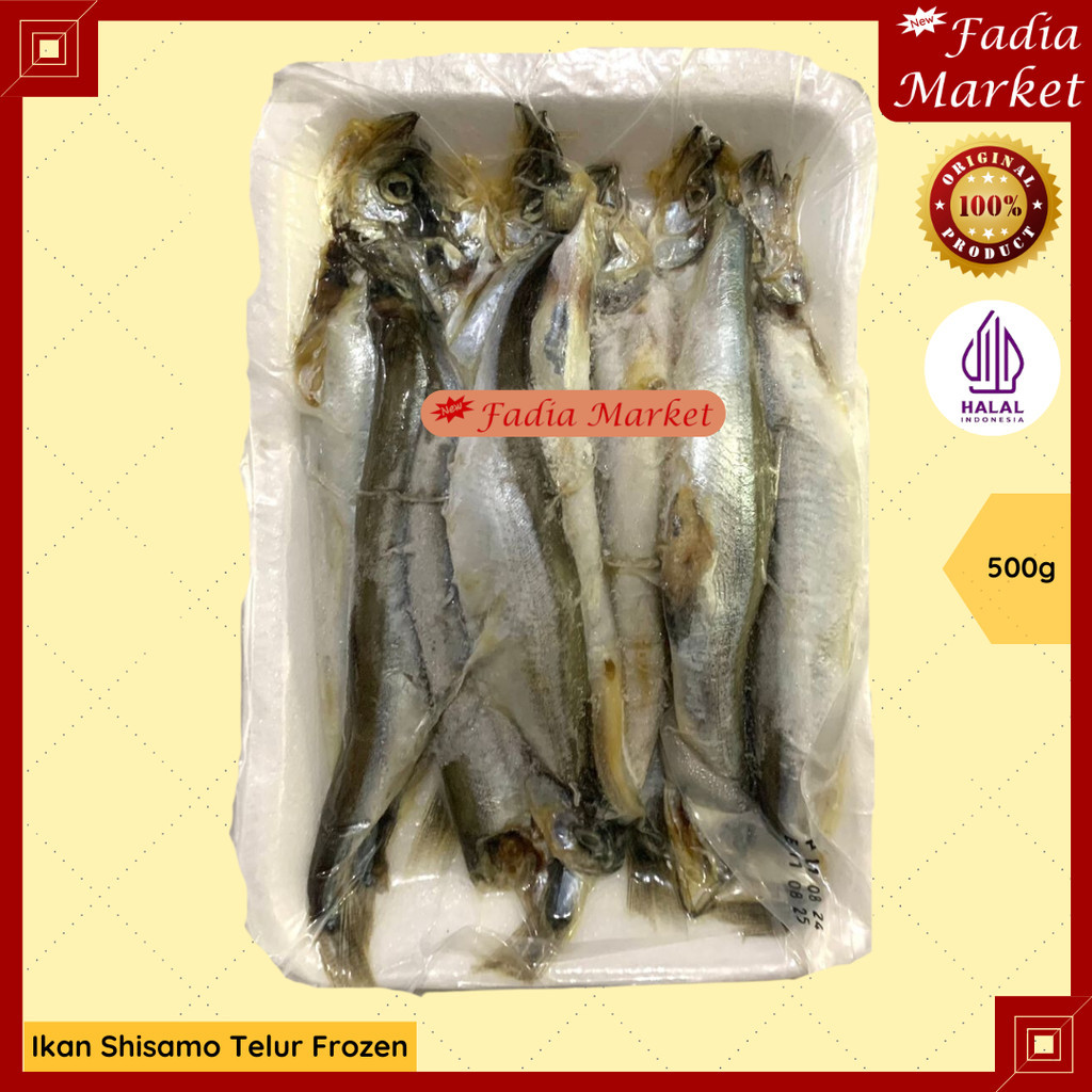 Jual FROZEN FOOD IKAN SHISAMO TELUR FRESH BEKU 500G | Shopee Indonesia