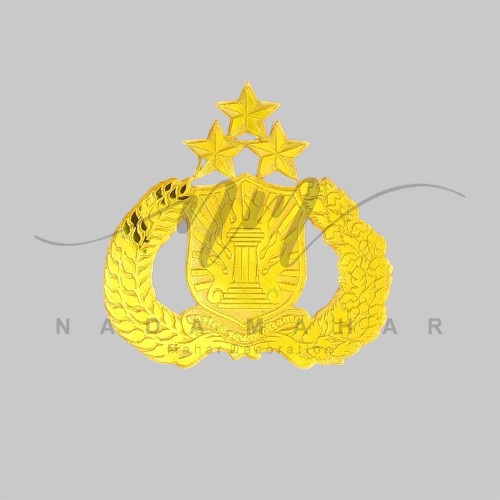 Jual 5 - 15 cm Logo KEPOLISIAN | POLRI BINTANG GABUNG | Emblem ...