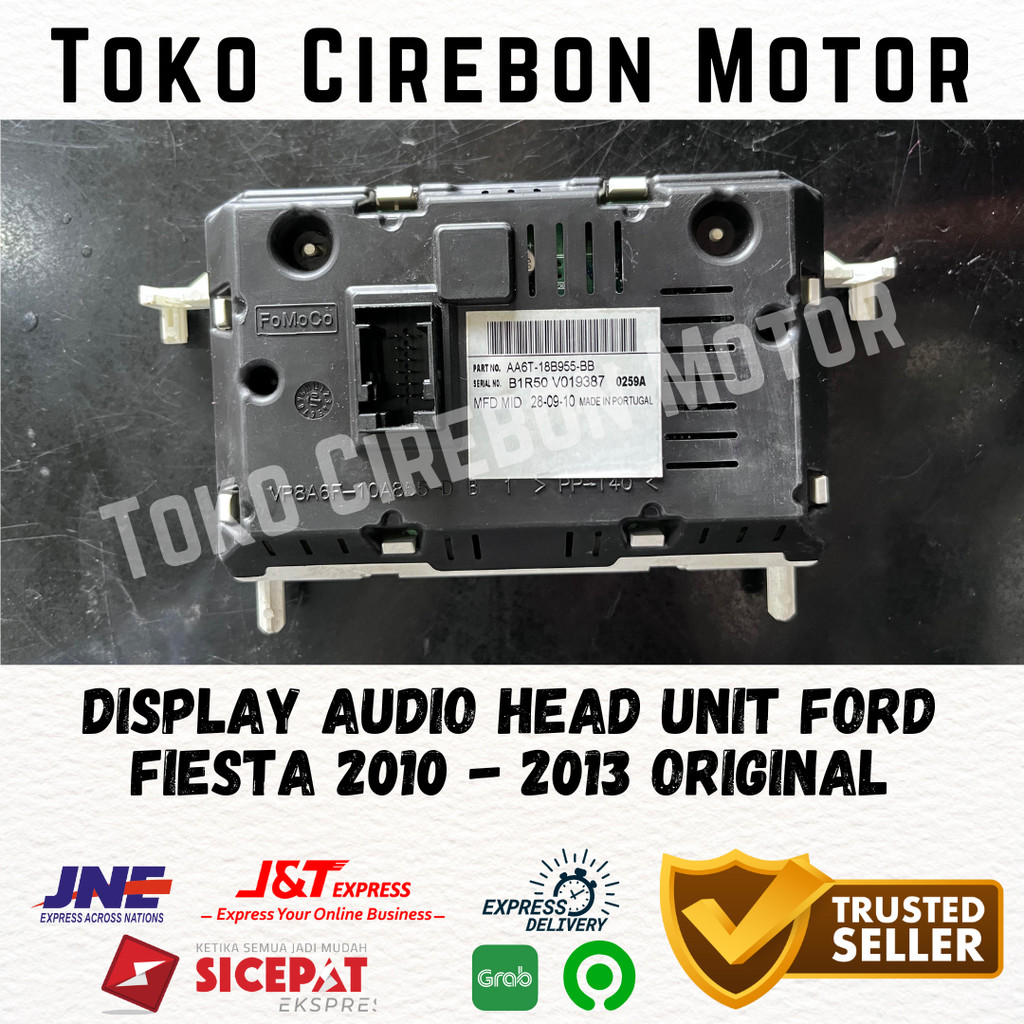 Jual Display Audio Head Unit Ford Fiesta 2010 - 2013 Original | Shopee ...