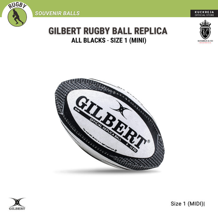 Jual Gilbert All Blacks Mini Rugby Ball (Size 1) | Shopee Indonesia