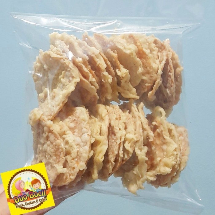Jual Keripik Tempe Tepung Crispy 250 Gram - Bentuk BULAT | Shopee Indonesia