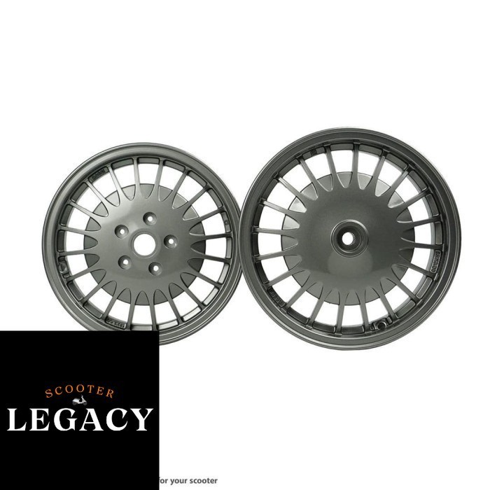 Jual Velg VROSSI Zeus Front & Rear Gun Metal Vespa Sprint Primavera S ...
