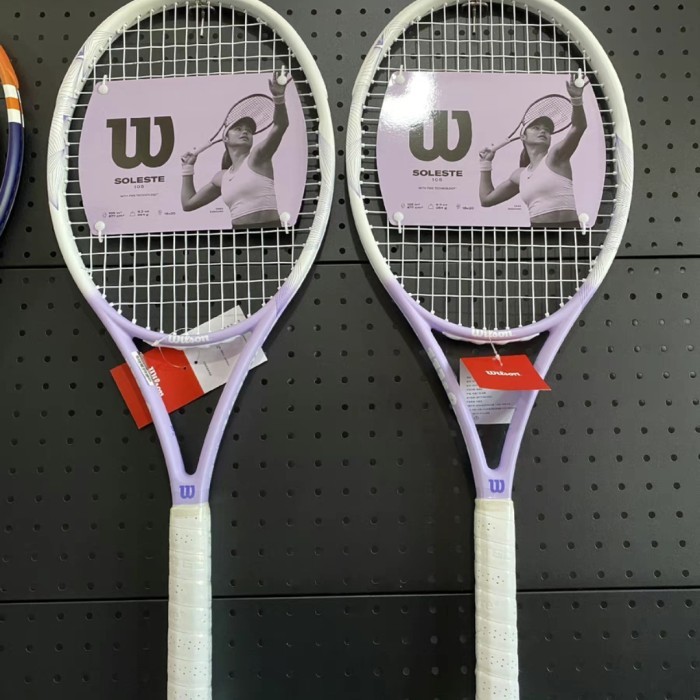 Jual Raket Tennis Wilson Tennis Racquet Soleste Ladies Lilac | Shopee ...