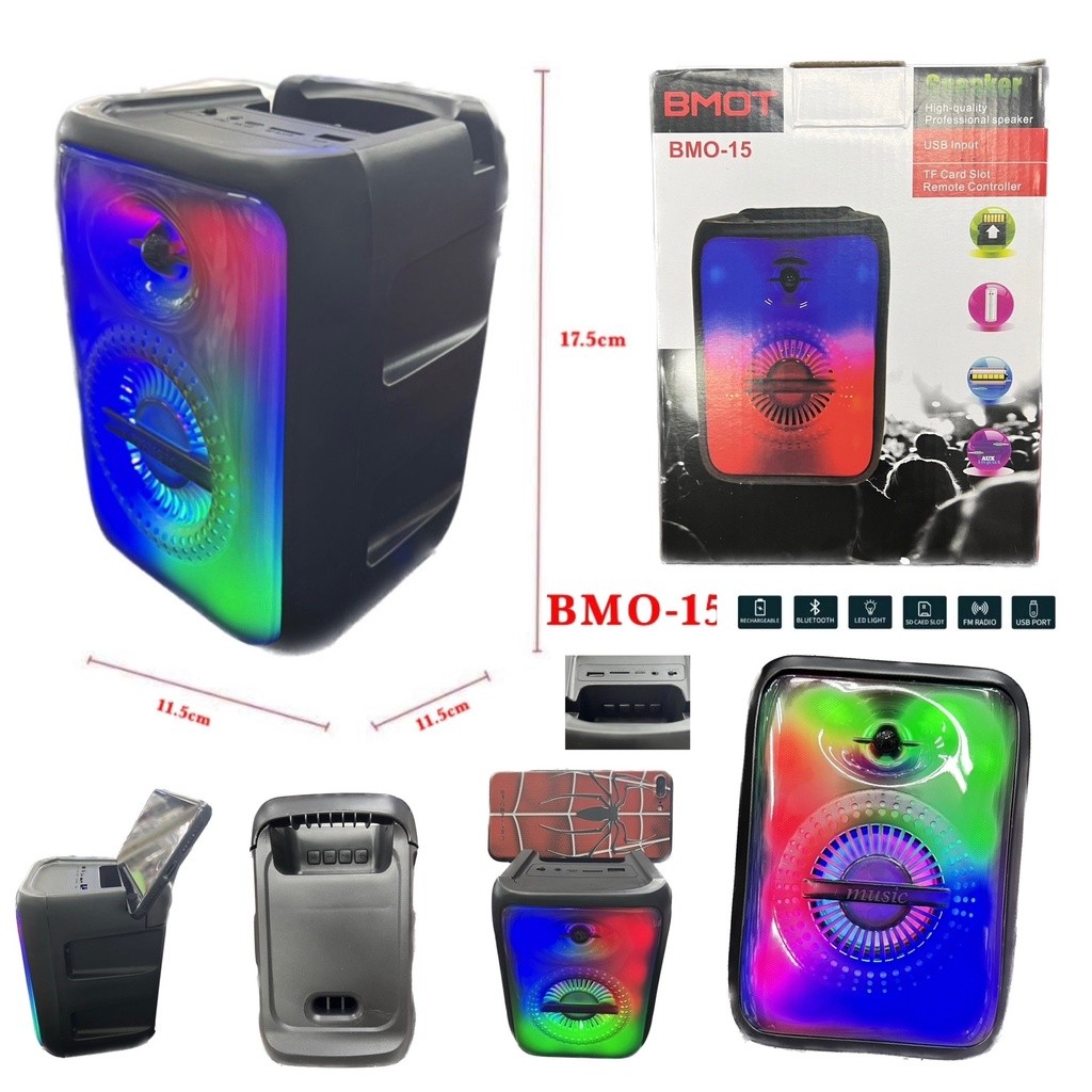 Jual Speaker Bluetooth BMO-15 Speaker Wireless bmo15 | Shopee Indonesia