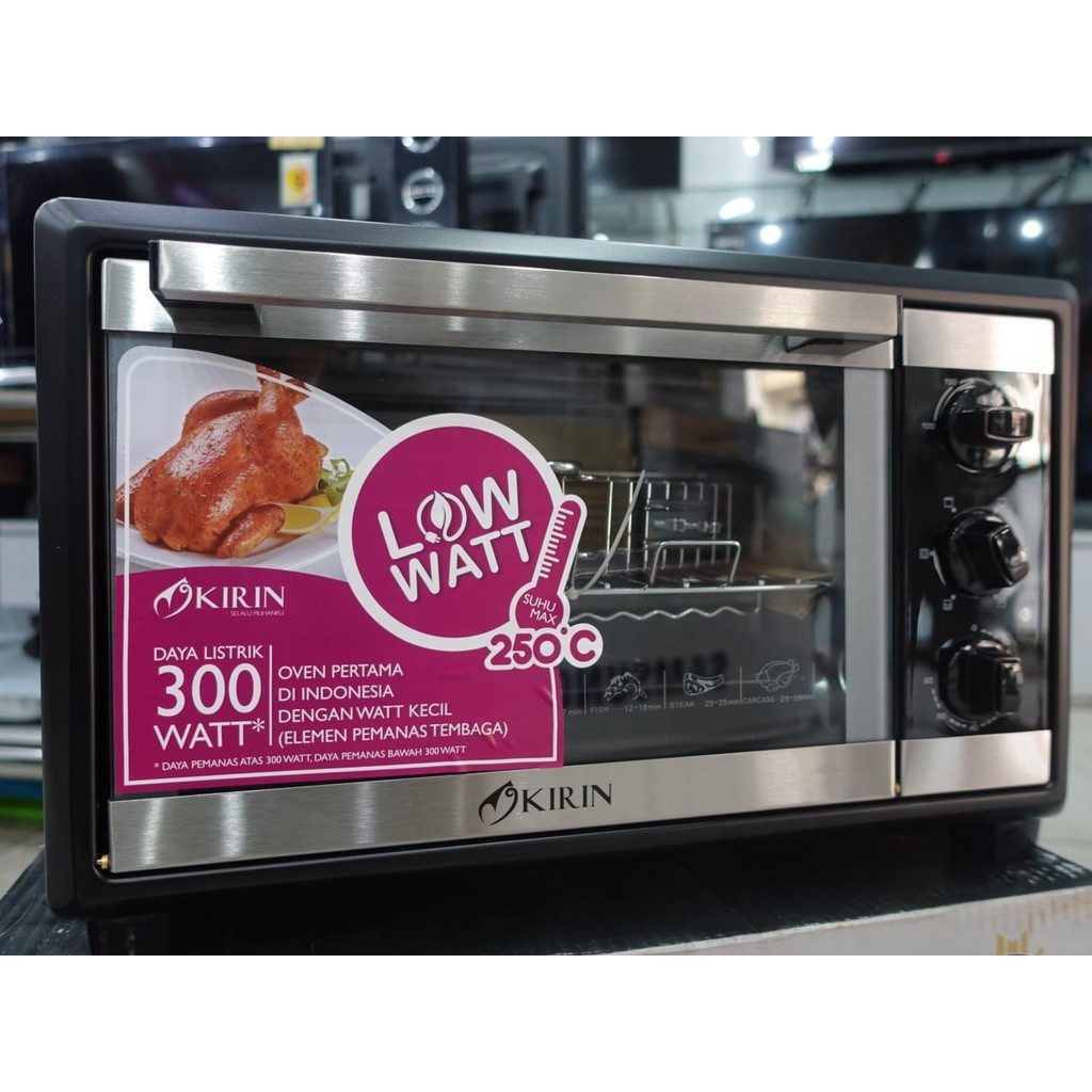 Jual OVEN LISTRIK LOW WATT KIRIN KBO-200RAB / KBO200RAB / KBO 200 RAB | Shopee Indonesia