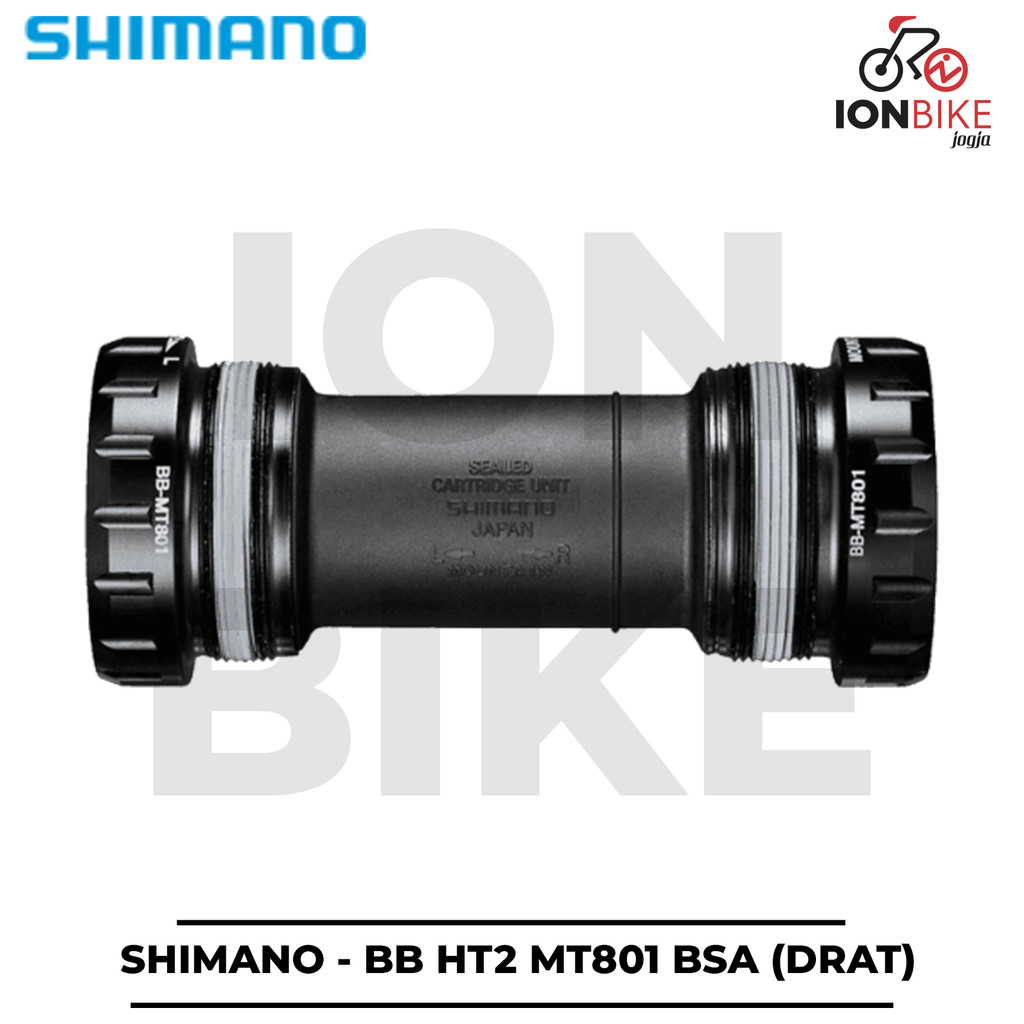 Jual Bottom Bracket Shimano XT SLX MT801 BBMT801 Hollowtech 2 BSA Drat BB HT2 Hollow Tech 2 HT ...