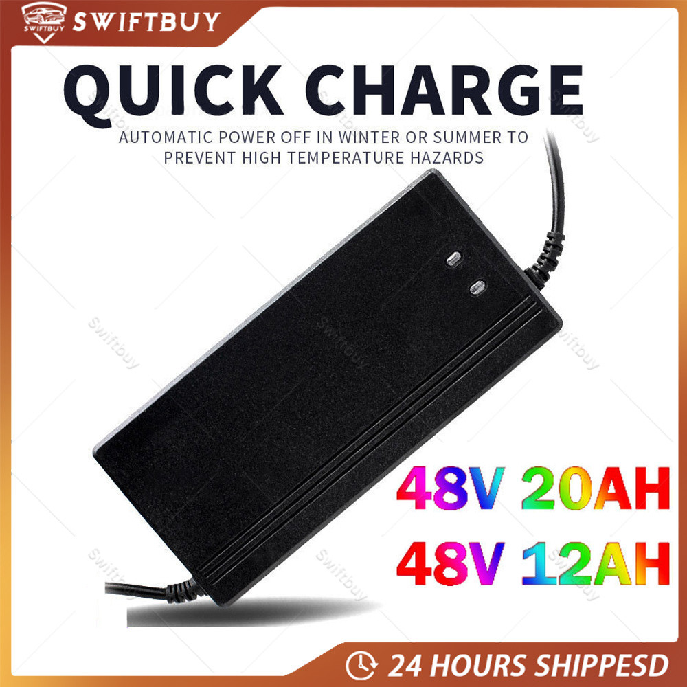 Jual Charger Sepeda Listrik 48V-12/20AH for Lead-Acid Battery Charger Sepeda Listrik Exotic ...