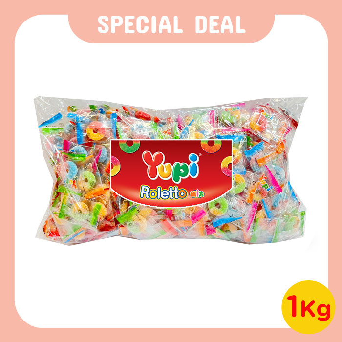 Jual Yupi Roletto Mix IWP 1000 Gram | Shopee Indonesia